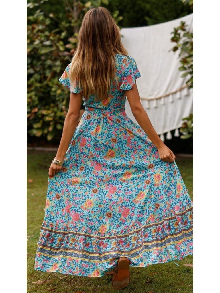 Boho Maxi Kleid Shylin